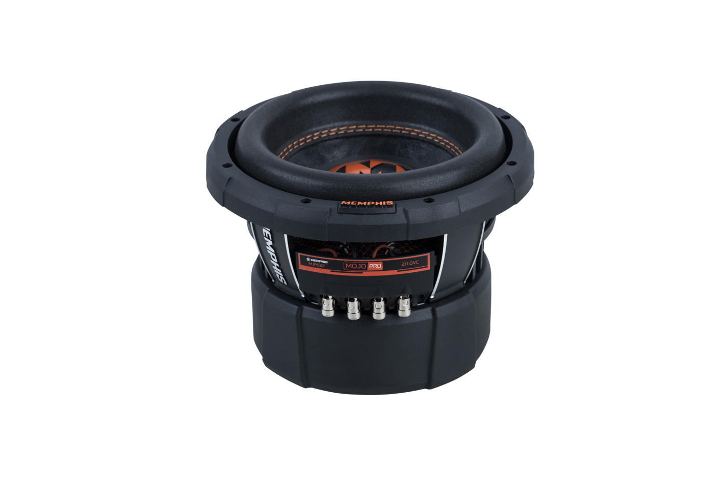 Memphis Audio MJP844 MOJO Pro 8 Inch Dual 4-Ohm Subwoofer