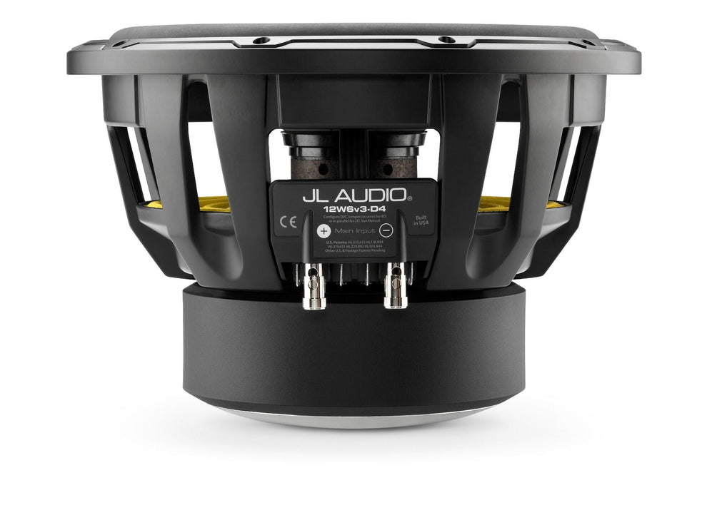 JL Audio 12W6v3-D4 12-inch Subwoofer Dual 4 Ohm