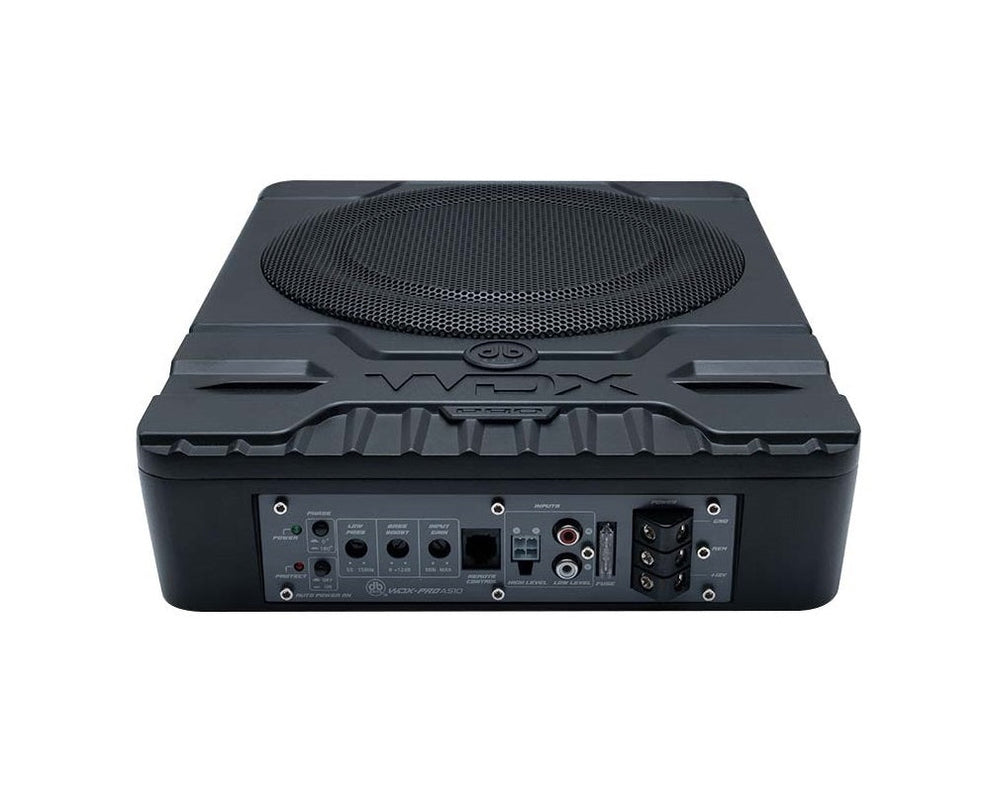 DB Drive WDX PRO 10" Active Subwoofer: Compact High-Power Under-Seat B