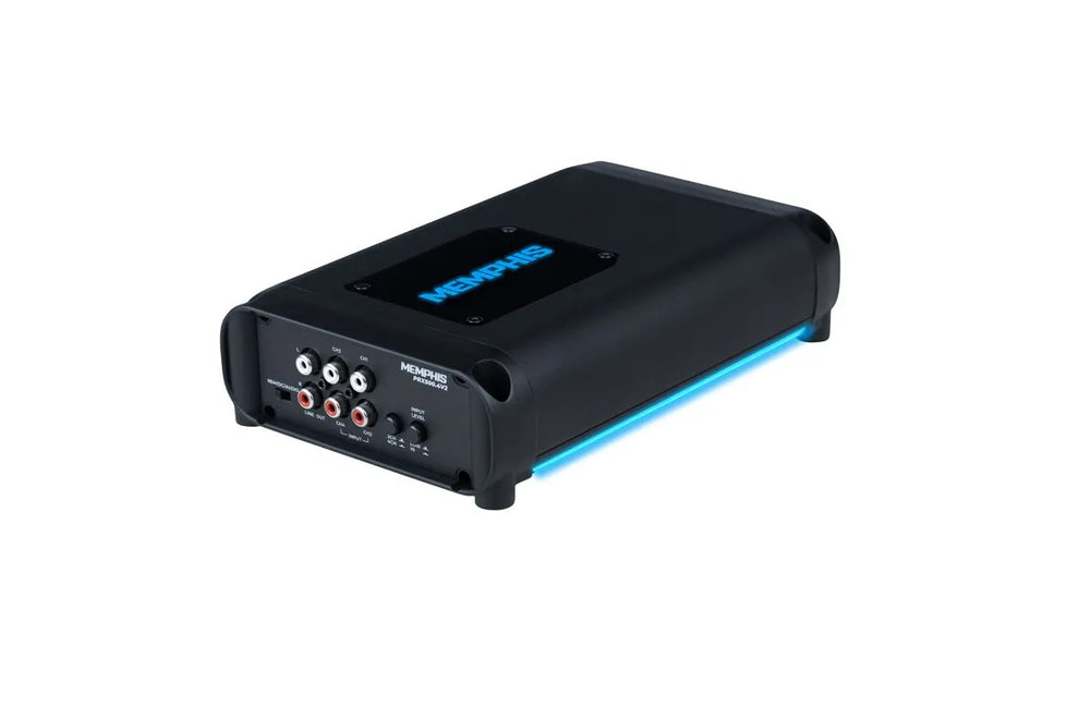 Memphis Audio PRX500.4V2 4-Channel Full Range Car Audio Amplifier with