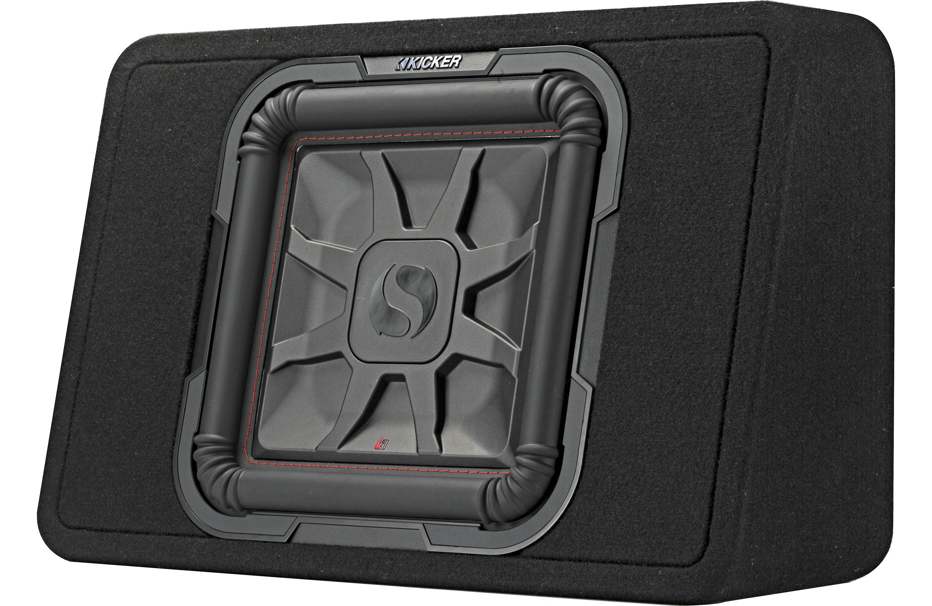 Kicker 46TL7T122 Single 12" L7T 2-Ohm Truck Enclosure