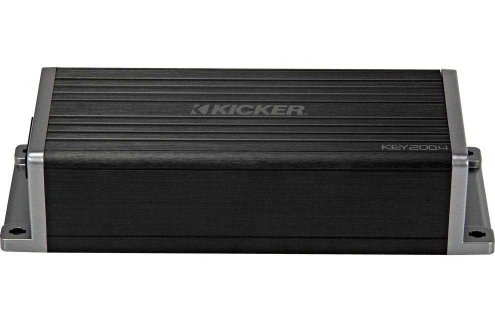 Kicker 47KEY200.4 KEY200.4 Smart 4-Ch. Amplifier (auto-EQ/processor)