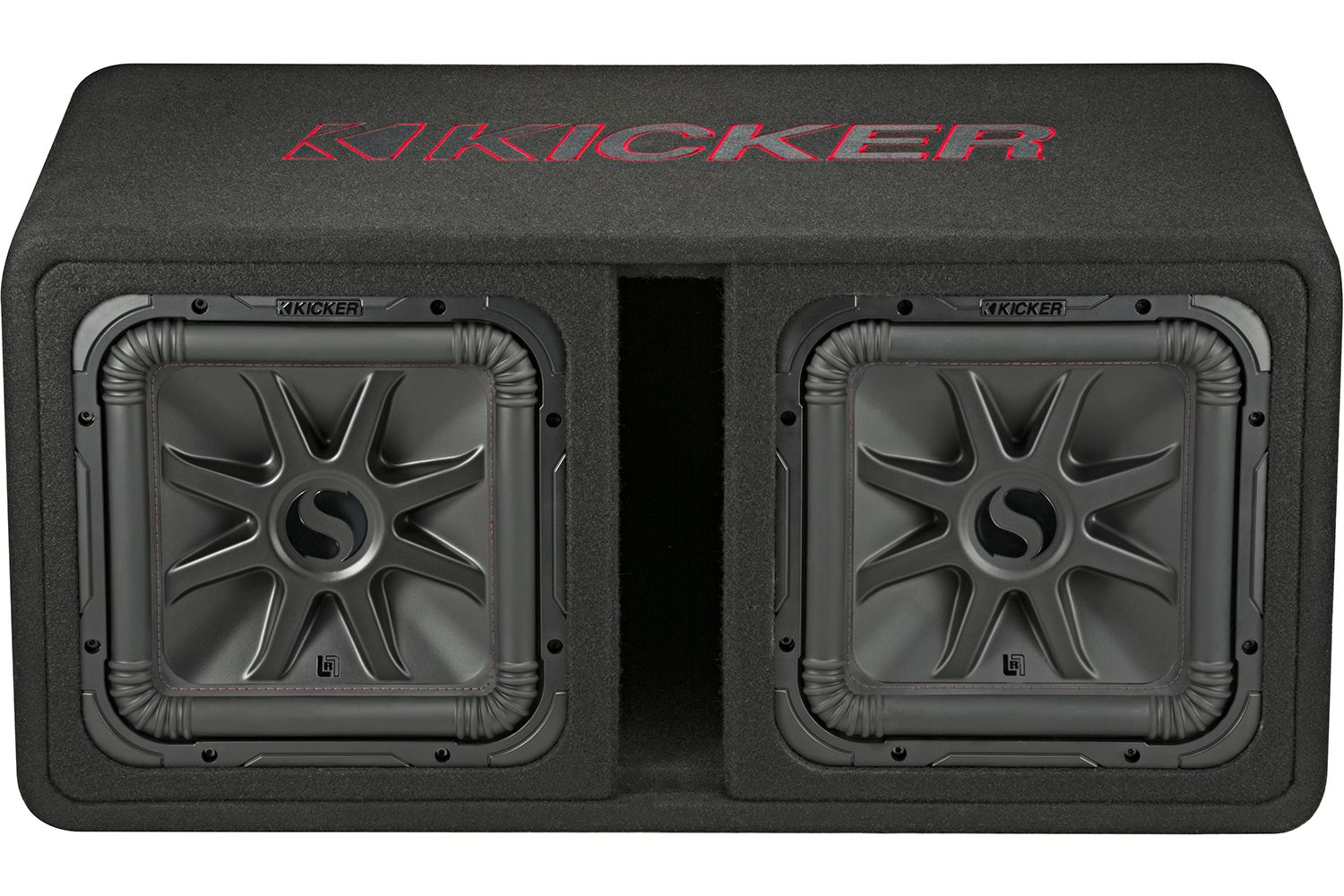 Kicker 45DL7R122 Dual 12" L7R 2-Ohm Enclosure