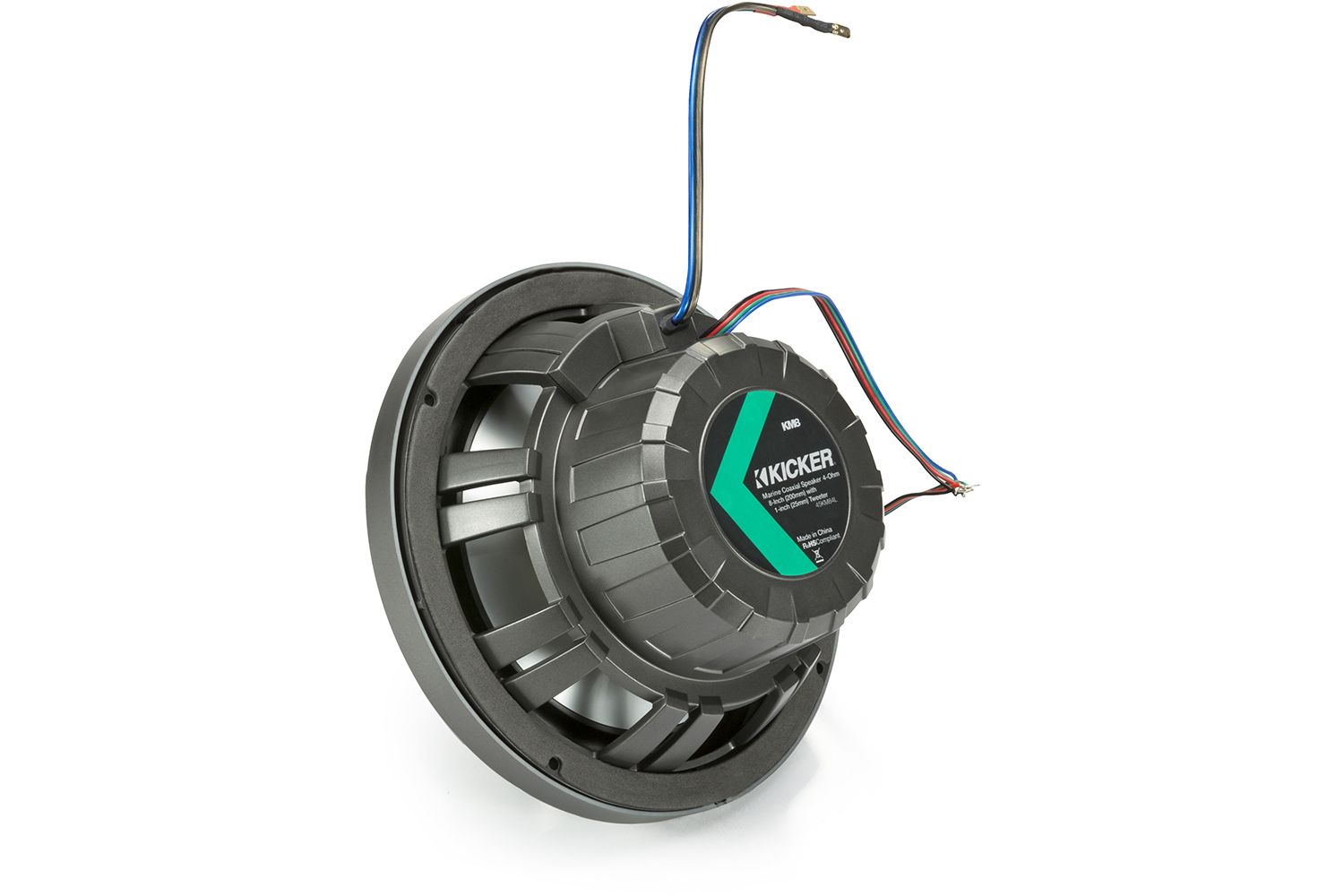 Kicker KM654LCW KM 6.5" 4 Ohm LED Coaxial