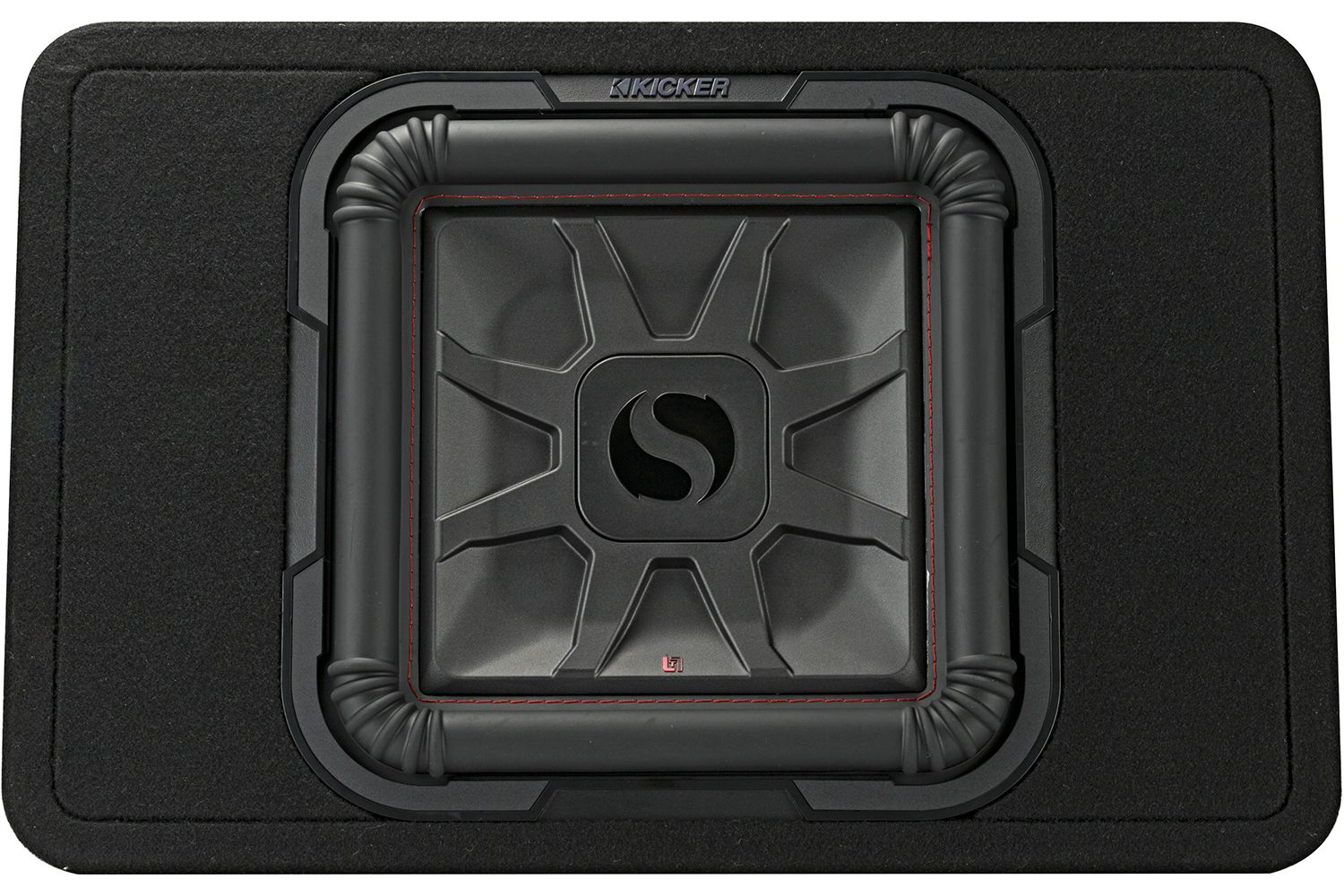 Kicker 46TL7T124 Single 12" L7T 4-Ohm Truck Enclosure