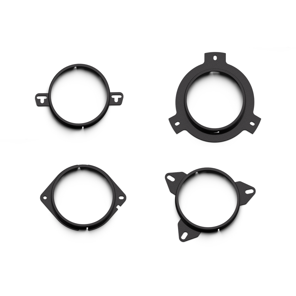 Rockford Fosgate P3V2-69C3 Punch P3 6x9-inch 3-Way Coaxial Component C