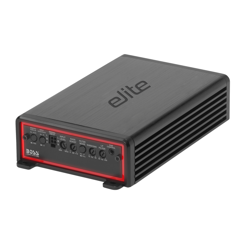 BOSS Elite BE600.1D 600W RMS Mono Class D Car Audio Amplifier